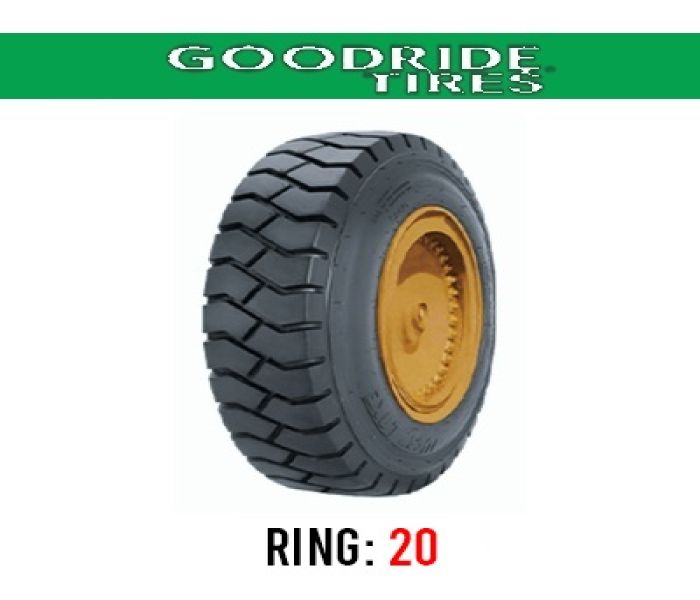 لاستیک لیفتراک گودراید مدل CL621 (بادی) سایز 9.00R20 (8.25R20) | همپالاستیک